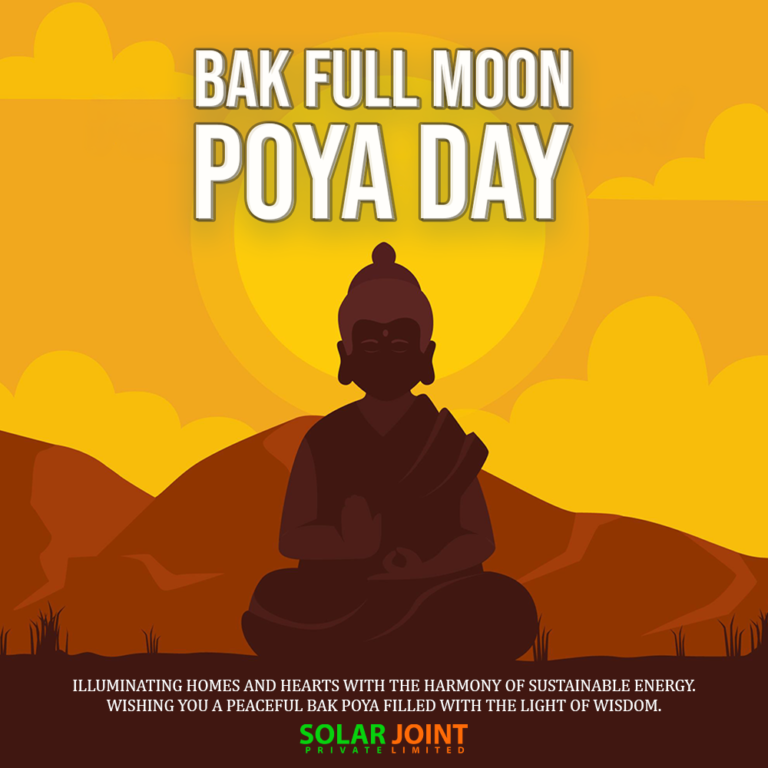 Bak Full Moon Poya Day Wish - Solar Joint